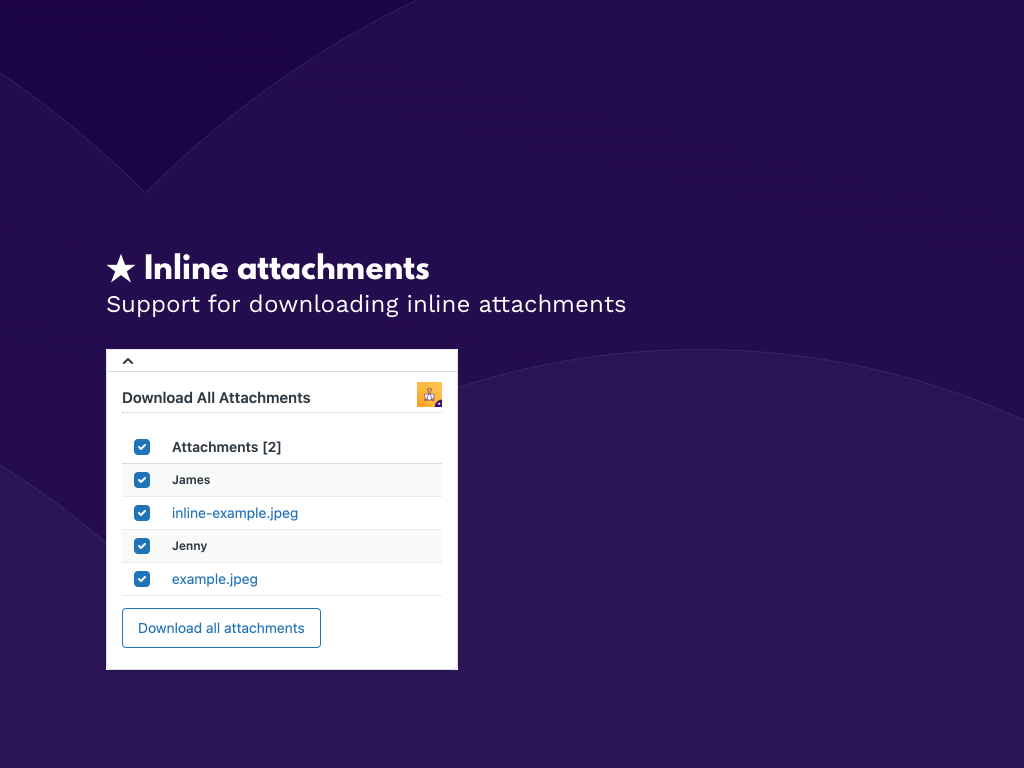 Download All Attachments App Integration with Zendesk Support